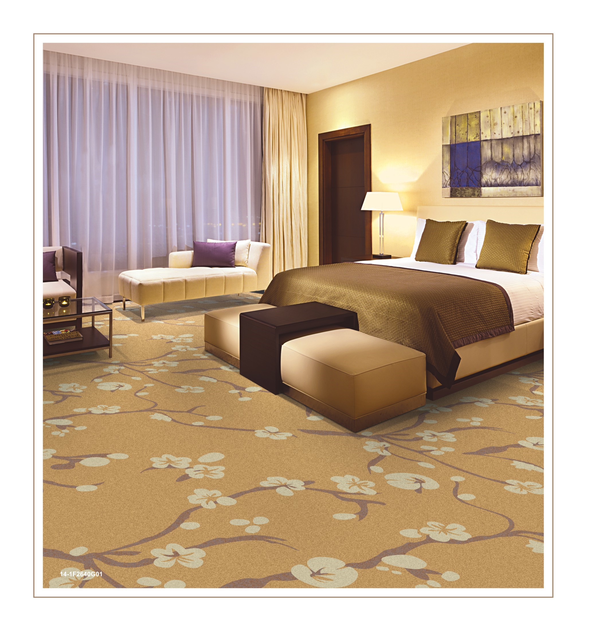 2D Custom Print Carpet Roll | Dresdendecor